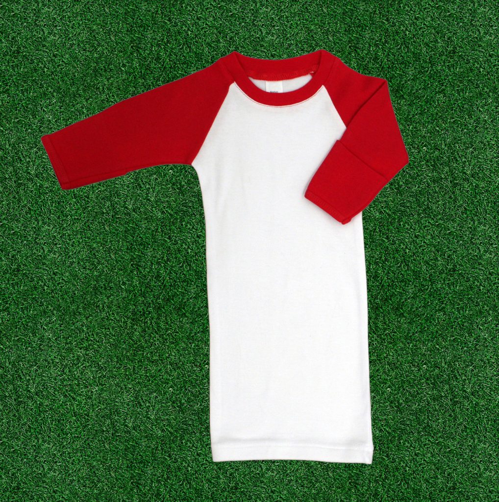 Raglan Baby Gown - Blanks Outlet