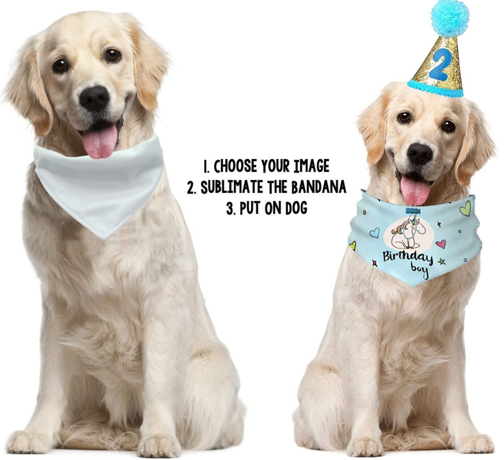 Dog Bandana Scarf For Sublimation - Blanks Outlet