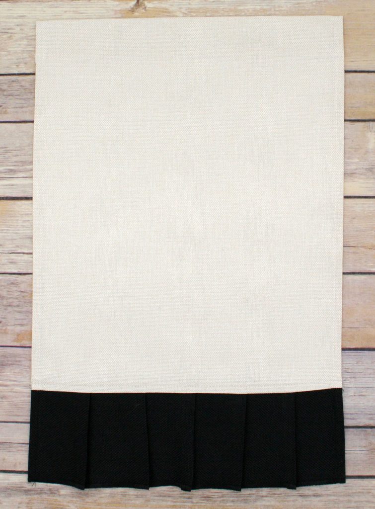 Color Ruffle Blank Sublimation Flag - Blanks Outlet