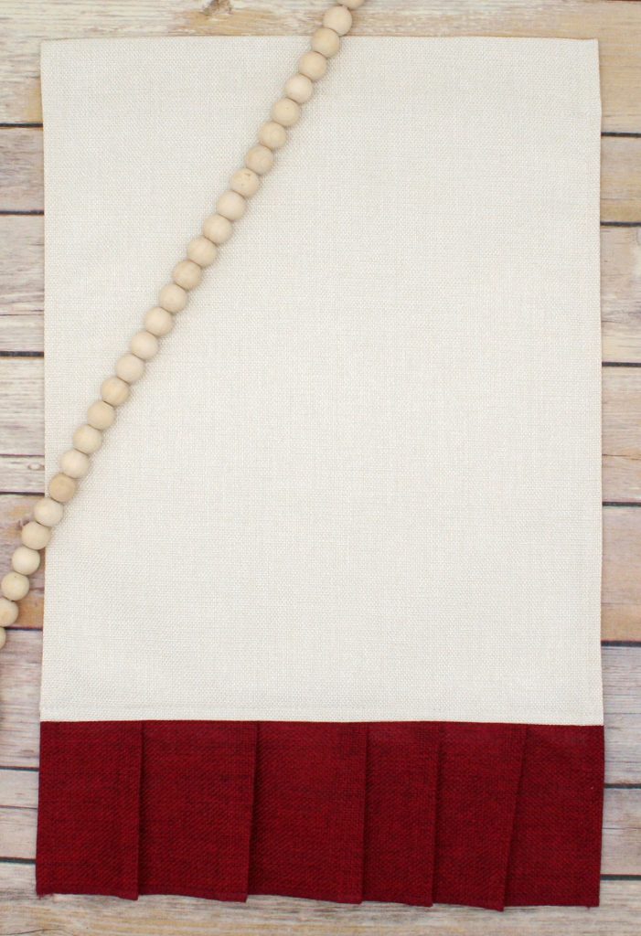 Color Ruffle Blank Sublimation Flag - Blanks Outlet