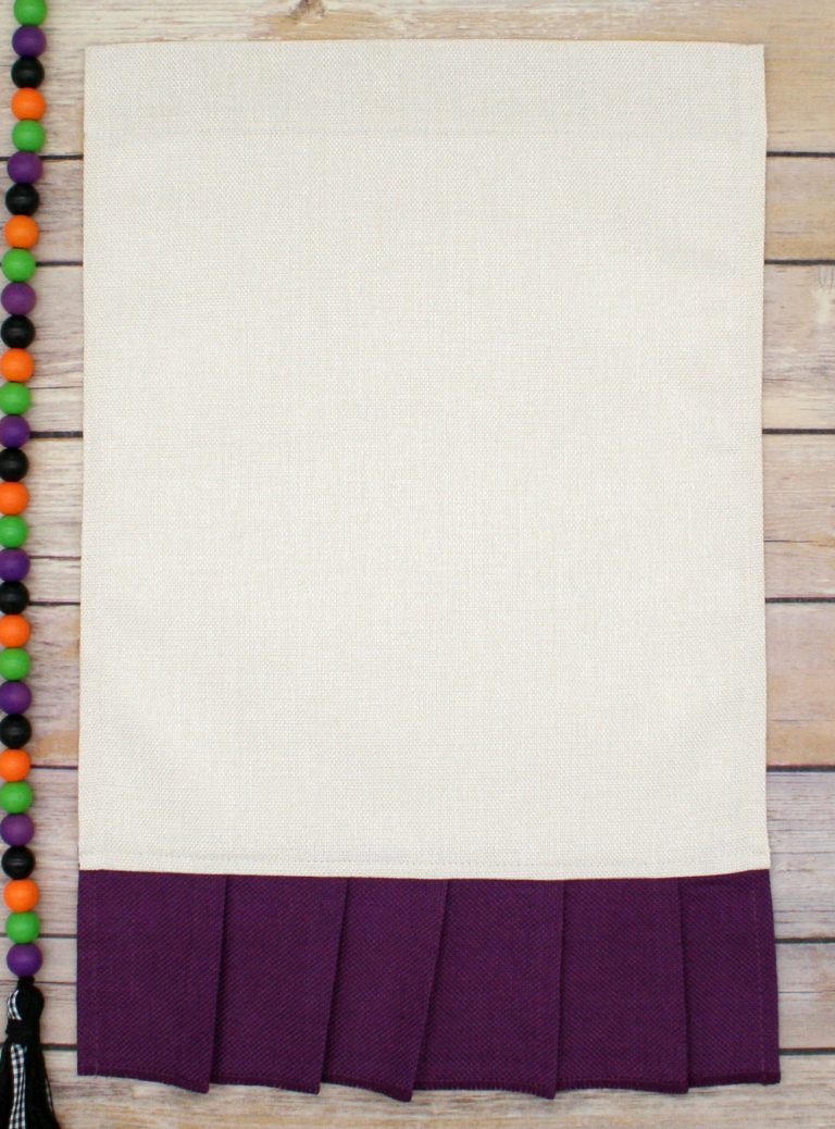 Color Ruffle Blank Sublimation Flag - Blanks Outlet