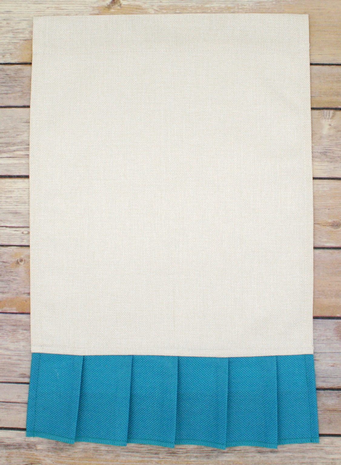 Color Ruffle Blank Sublimation Flag - Blanks Outlet