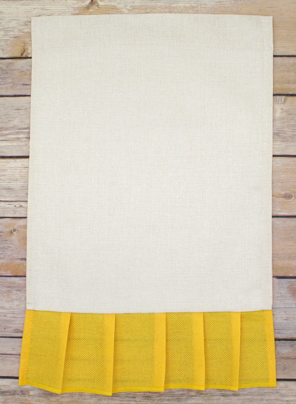 Color Ruffle Blank Sublimation Flag - Blanks Outlet