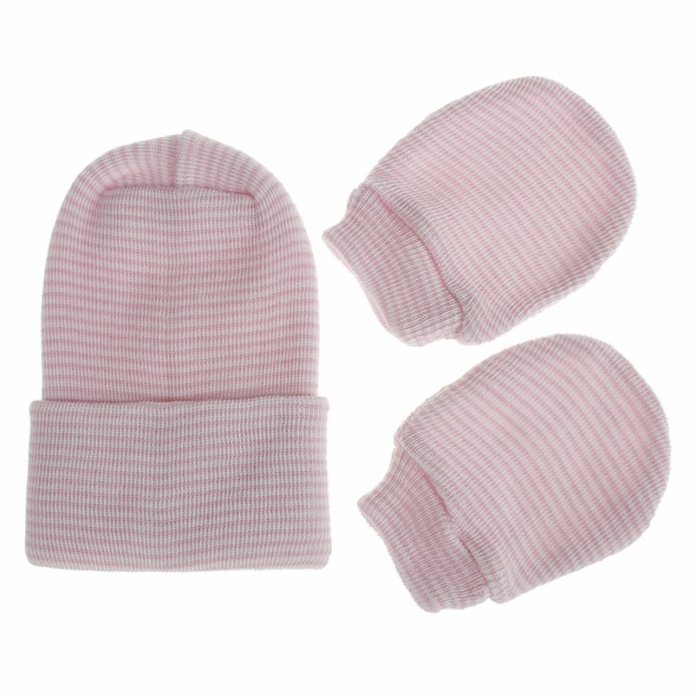 Newborn Beanie Hat & Mitten Sets - Blanks Outlet