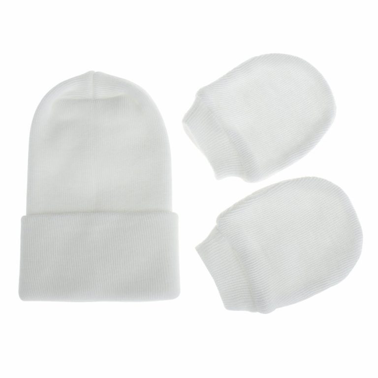 Newborn Beanie Hat & Mitten Sets - Blanks Outlet