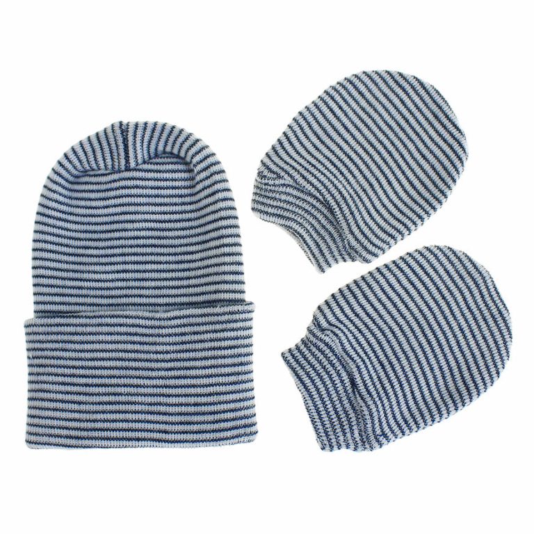 Newborn Beanie Hat & Mitten Sets - Blanks Outlet
